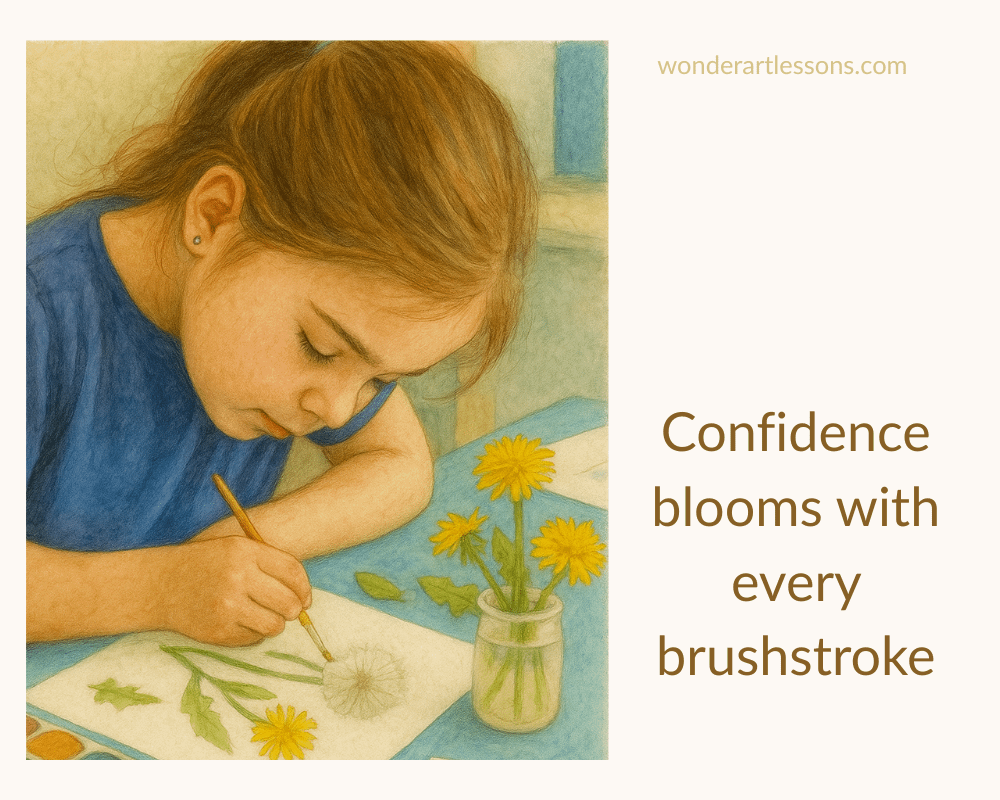 Art-based-dandelion-unit-study – Wonder Full Art Lessons